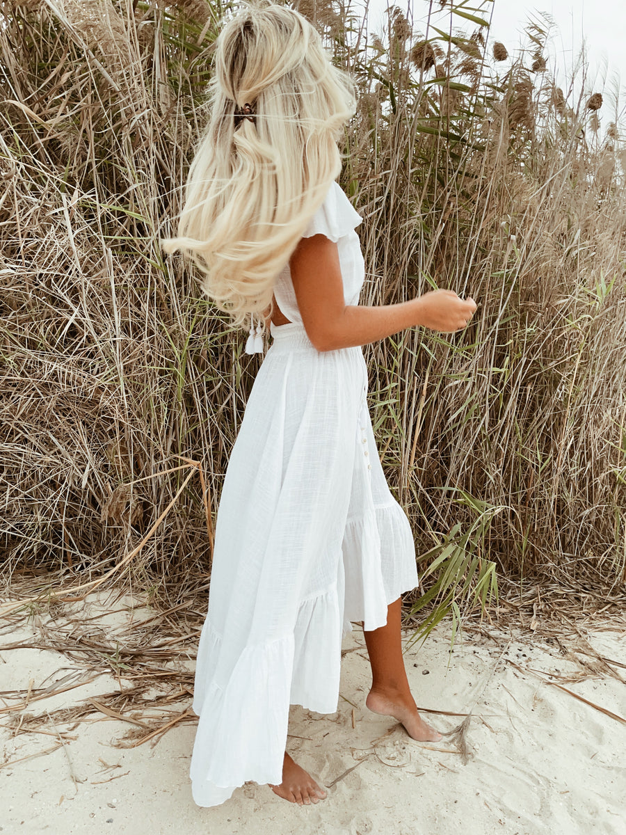 Ocean Eyes dress white – saltygypsy